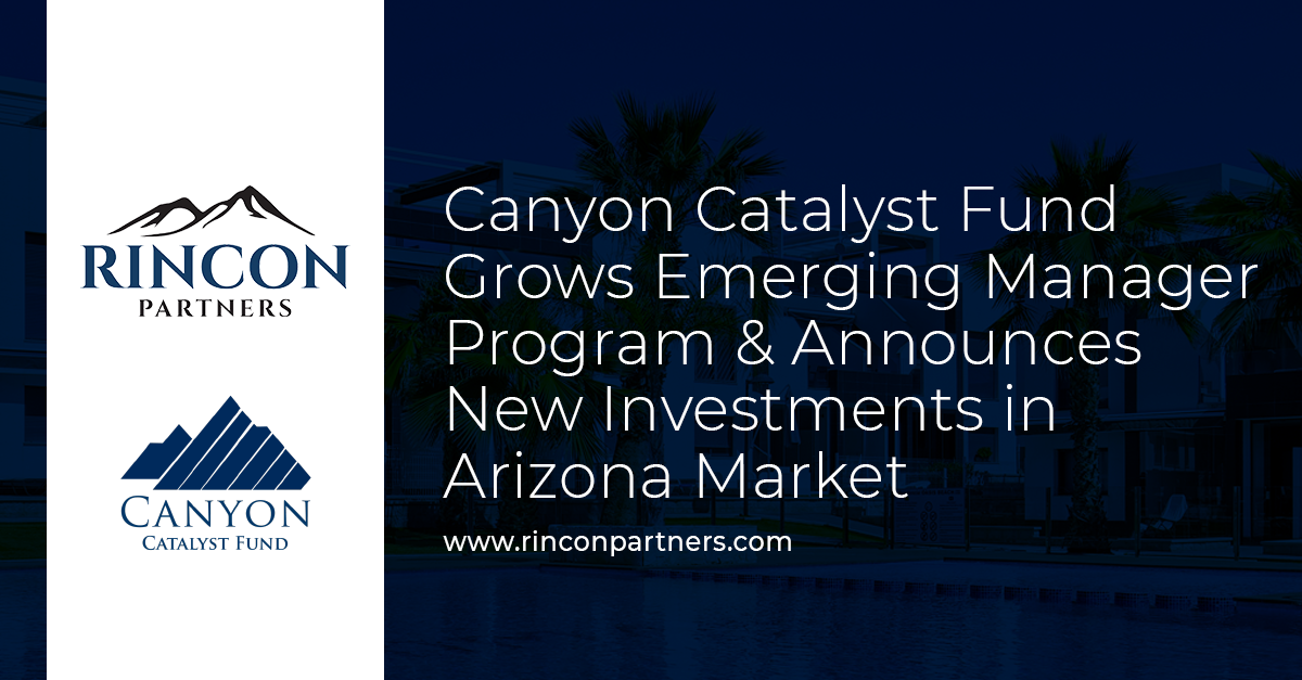 Canyon to partner with Phoenix-based Rincon Partners